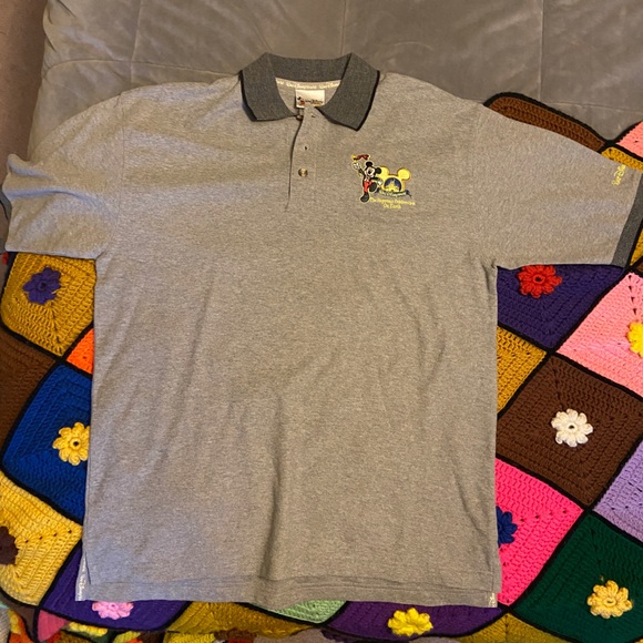 Disney | Shirts | Vintage Walt Disney World Polo 9s Sz M | Poshmark